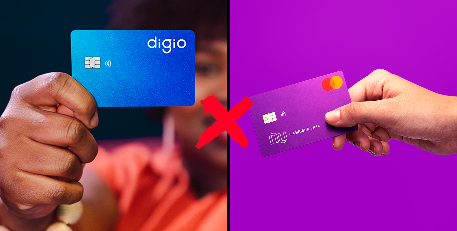 Digio ou Nubank: como escolher o melhor cartão de crédito?