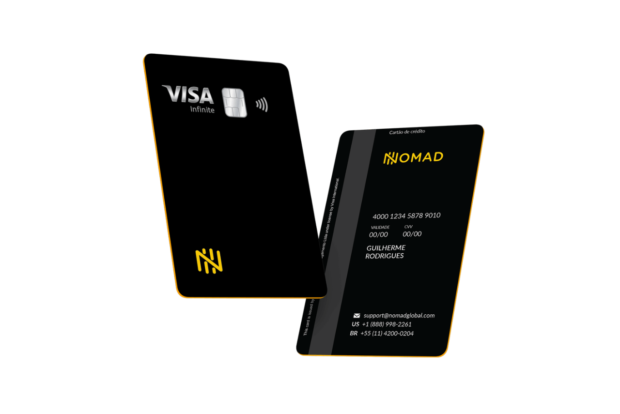 Nomad Explorer Visa: o cartão global com benefícios exclusivos para você!