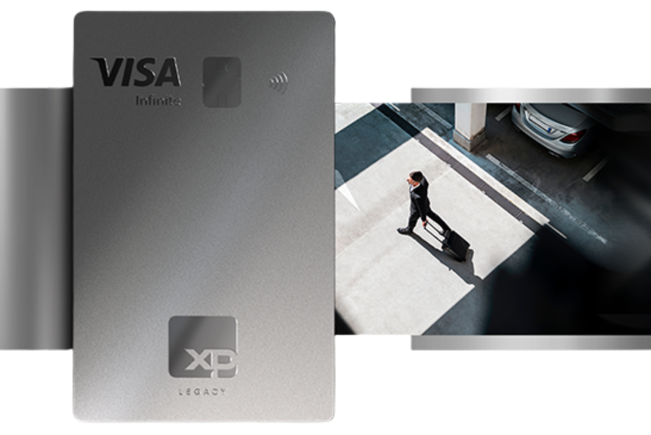 Cartão XP Legacy: cashback, luxo e até 7,5 pontos por dólar